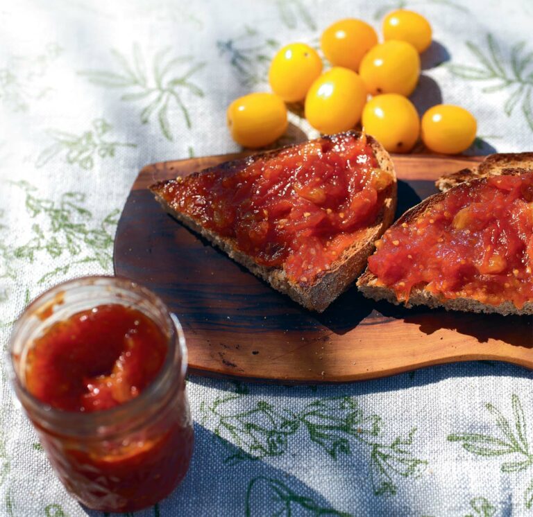 Tomato and Golden Raisin Chutney - Edible Berkshires